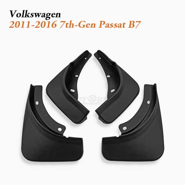 Set Molded Mud Flaps For Volkswagen VW Passat B8 3G 2015 2016 2017 ...